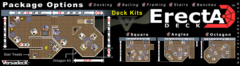 Versadeck Modular Decking - Modular Deck Panels for Decks - Easy Deck ...